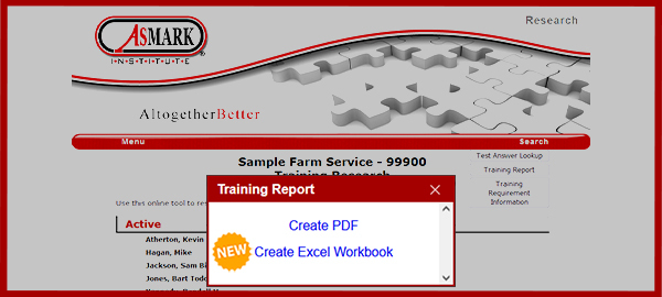 Asmark Institute - Agriculture Safety Training & Compliance Services